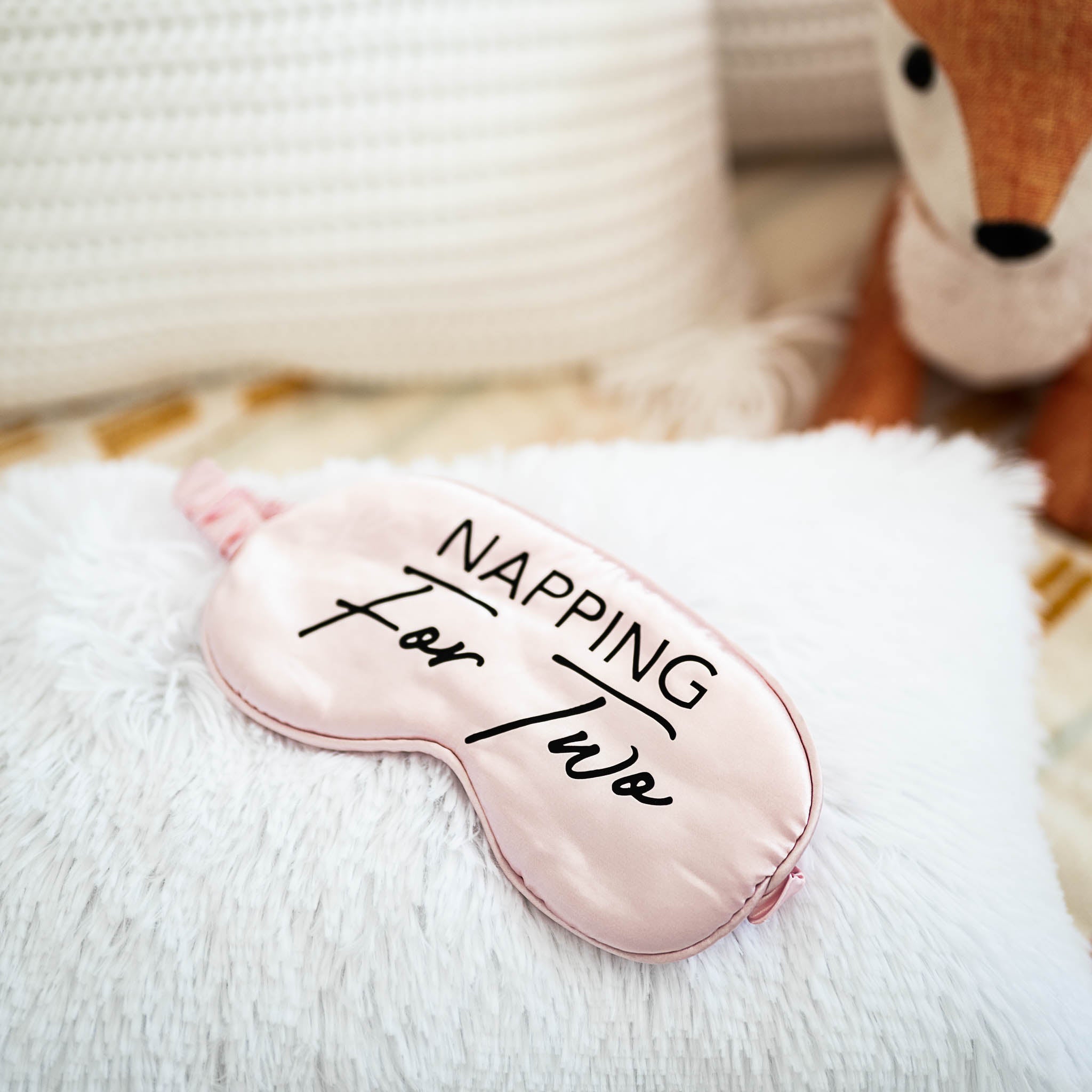 Napping for Two Silk Eye Mask